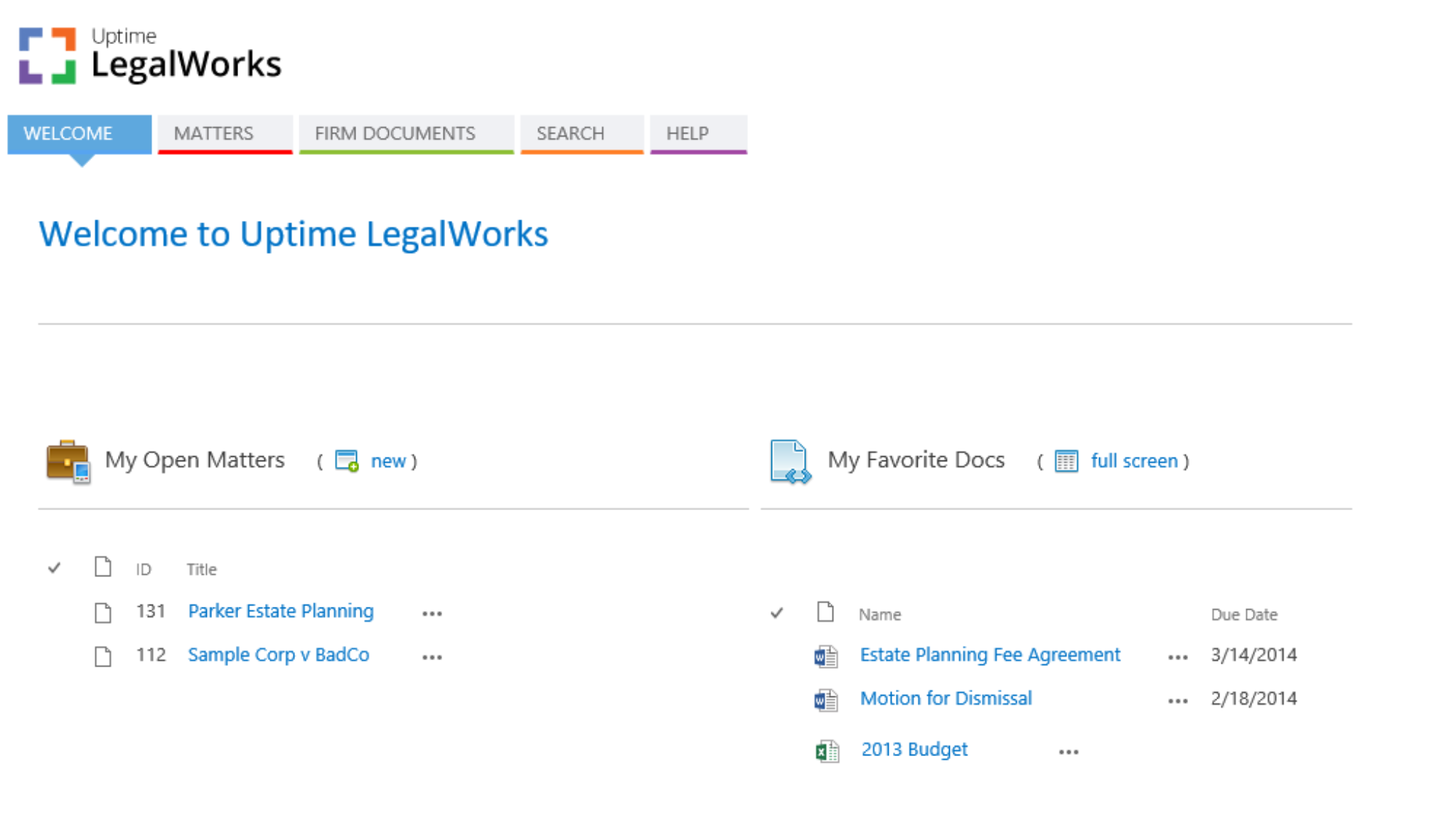 Uptime LegalWorks Review - CosmoLex