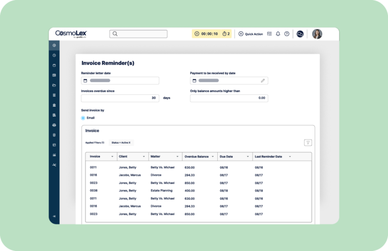 Secure Law Firm Online Payments & Processing | CosmoLex